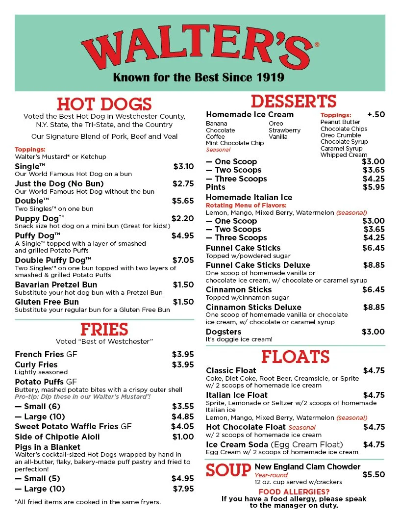 Mamaroneck — Walter's Hot Dog Stand