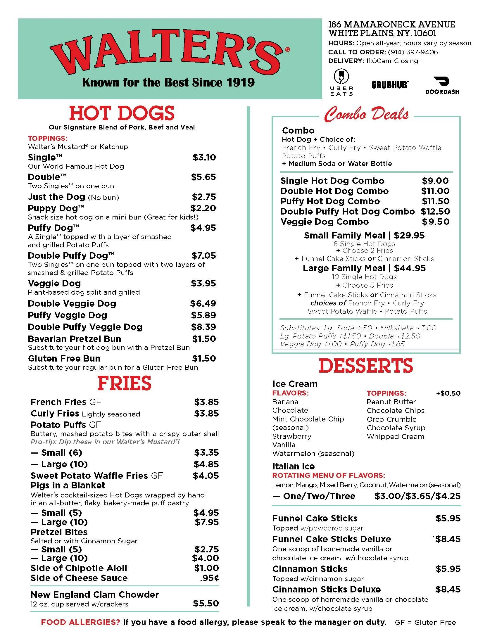 White Plains — Walter's Hot Dog Stand