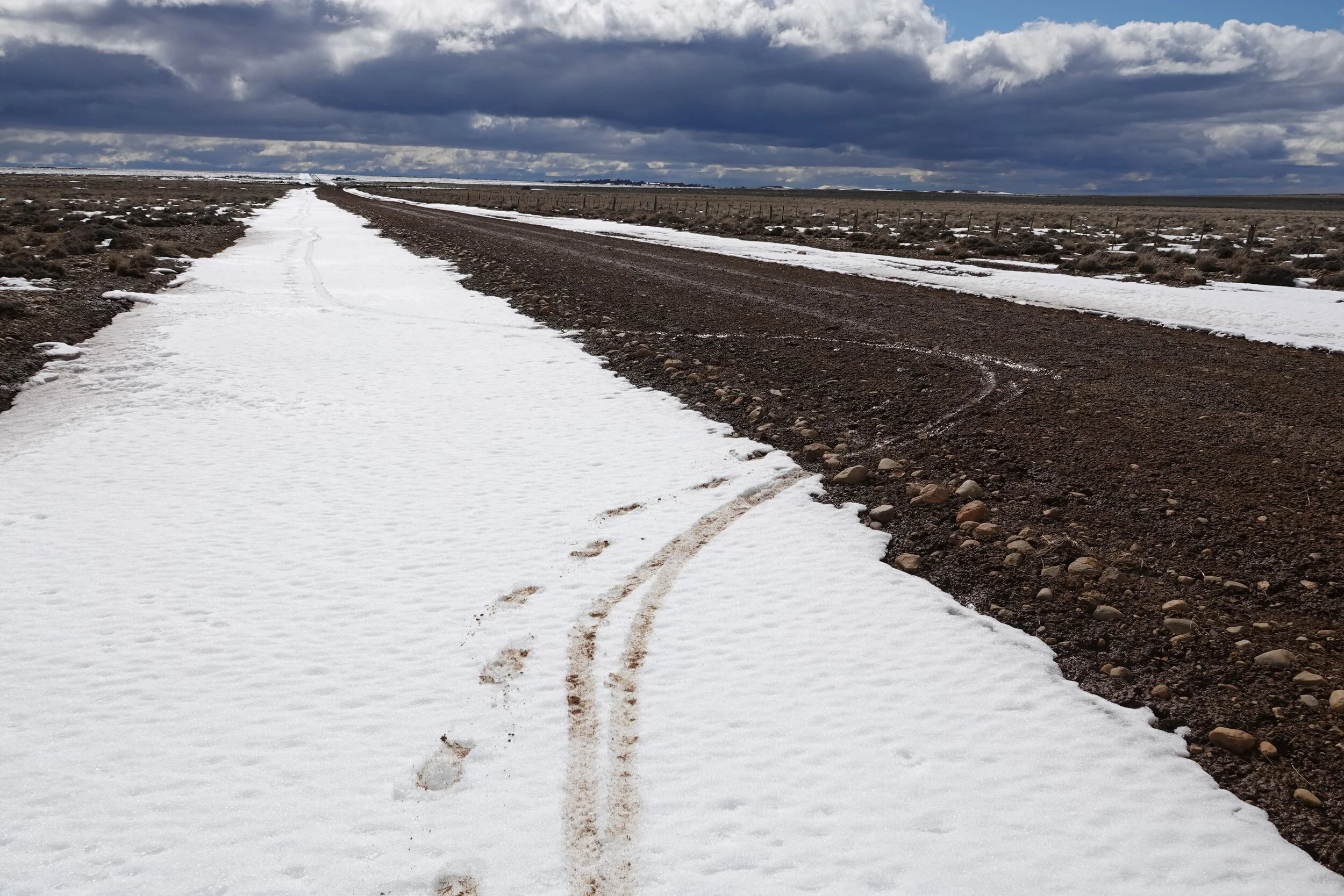 Mud, snow and wind — Bike Wanderer