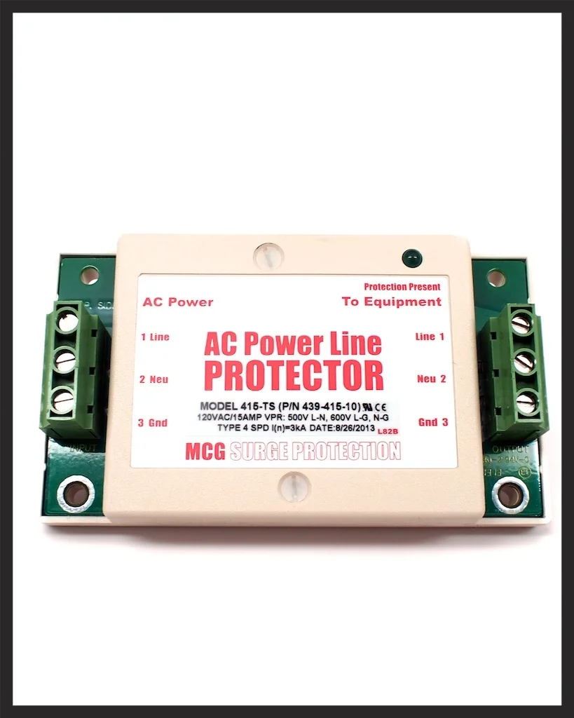AC Surge Protection — MCG Surge Protection®