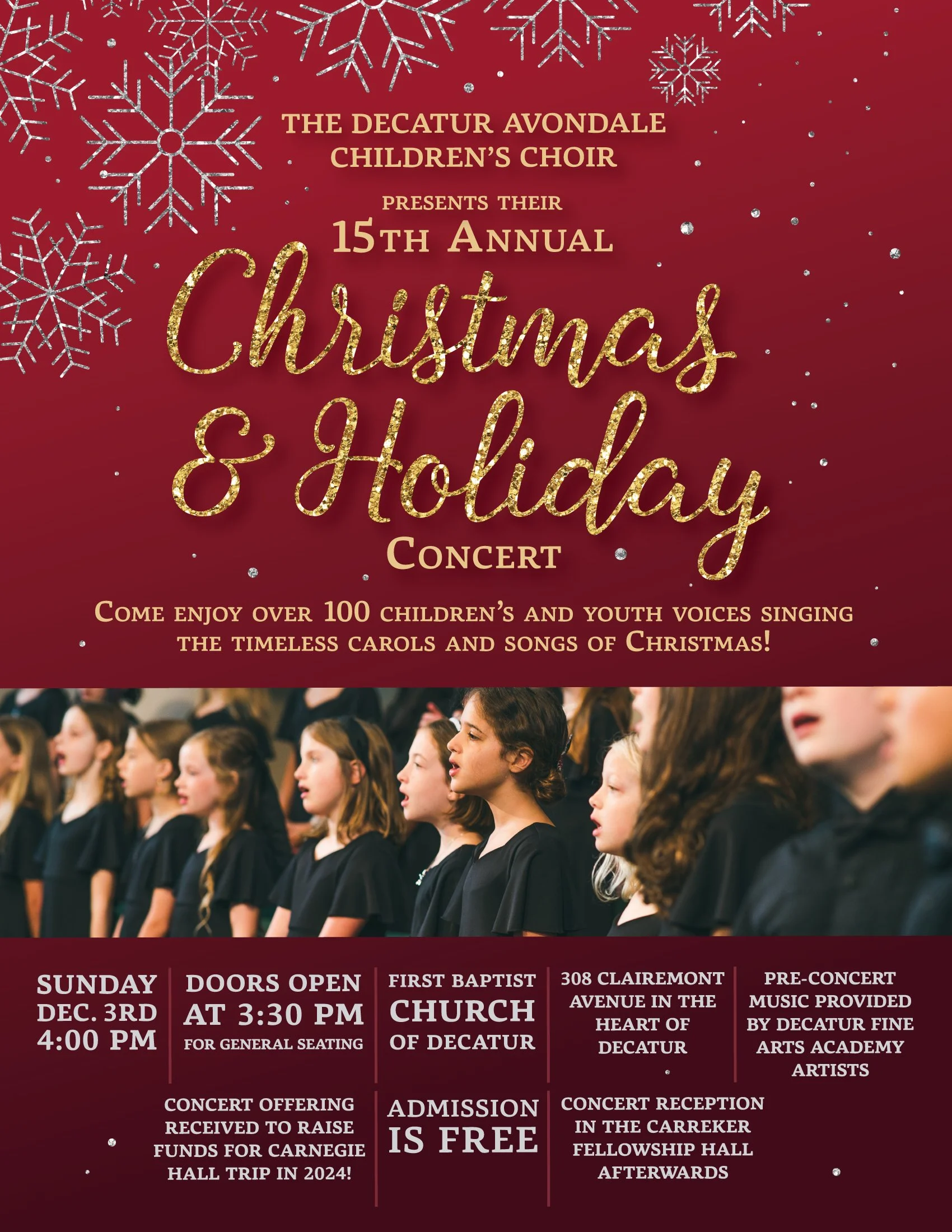 DACC Christmas & Holiday Concert — First Baptist Church Decatur