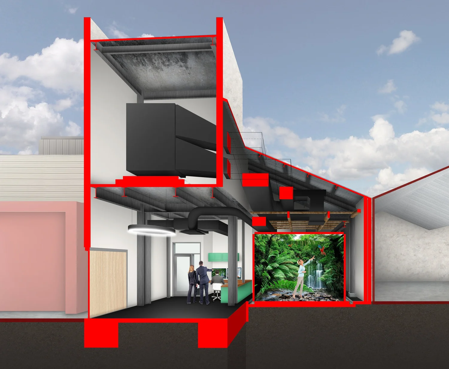 Studio and Support Space Design — Berliner Architects