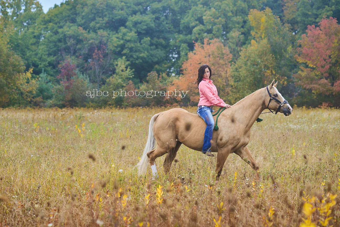 A girl and her horse- a country session by ajbc photography (port huron ...