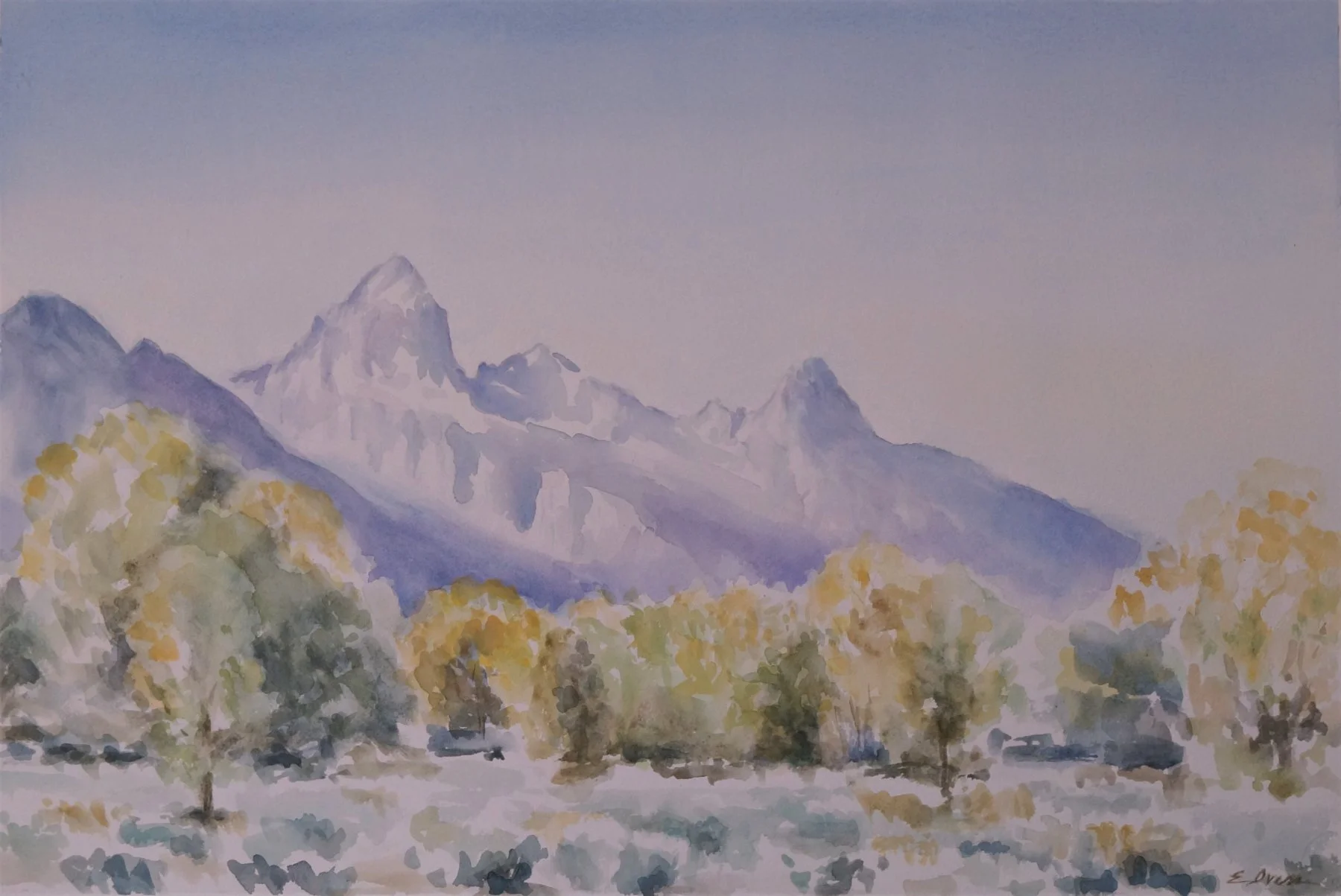 Tetons — Elizabeth Ivers
