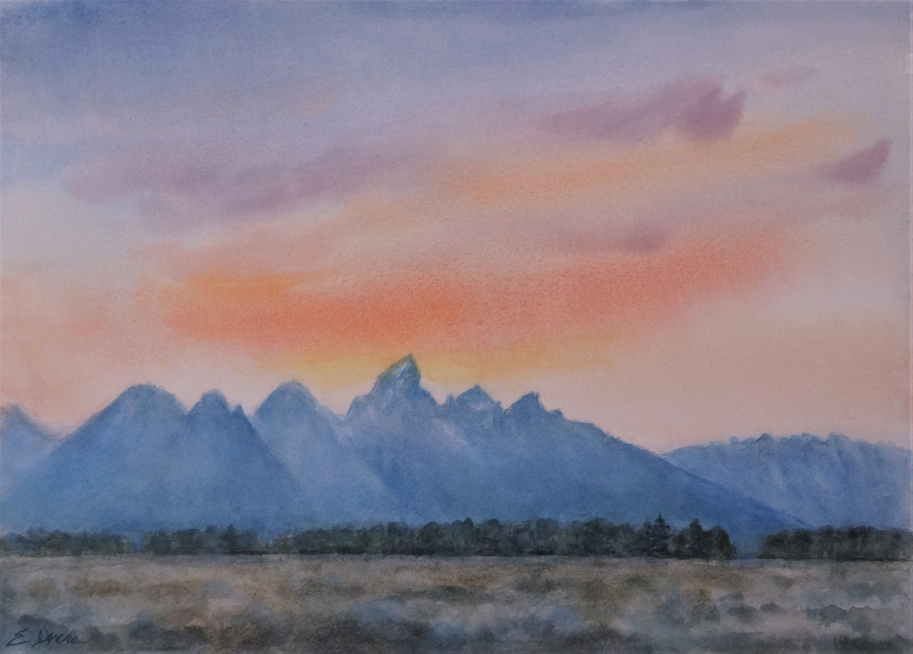 Tetons — Elizabeth Ivers