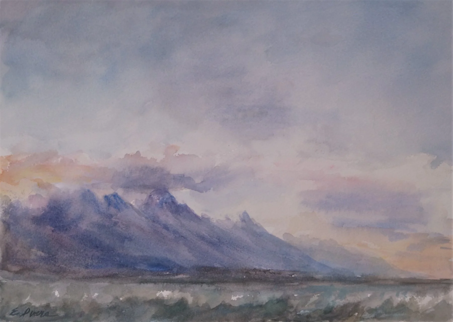 Tetons — Elizabeth Ivers