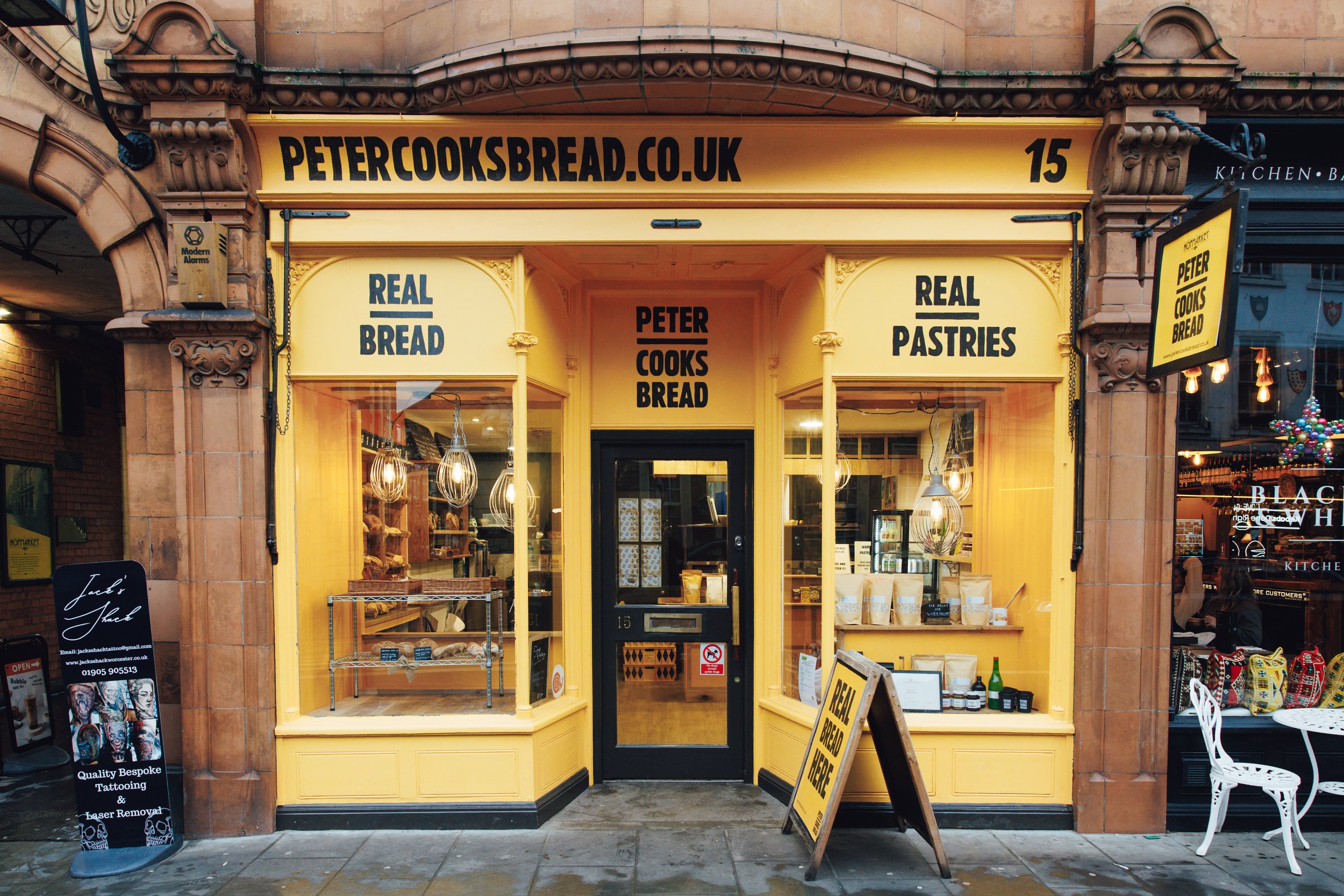 PETER COOKS BREAD