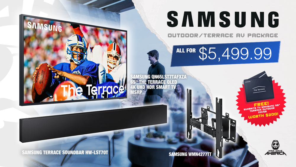 Samsung Outdoor Package | Man Cave America | Home and Business integration