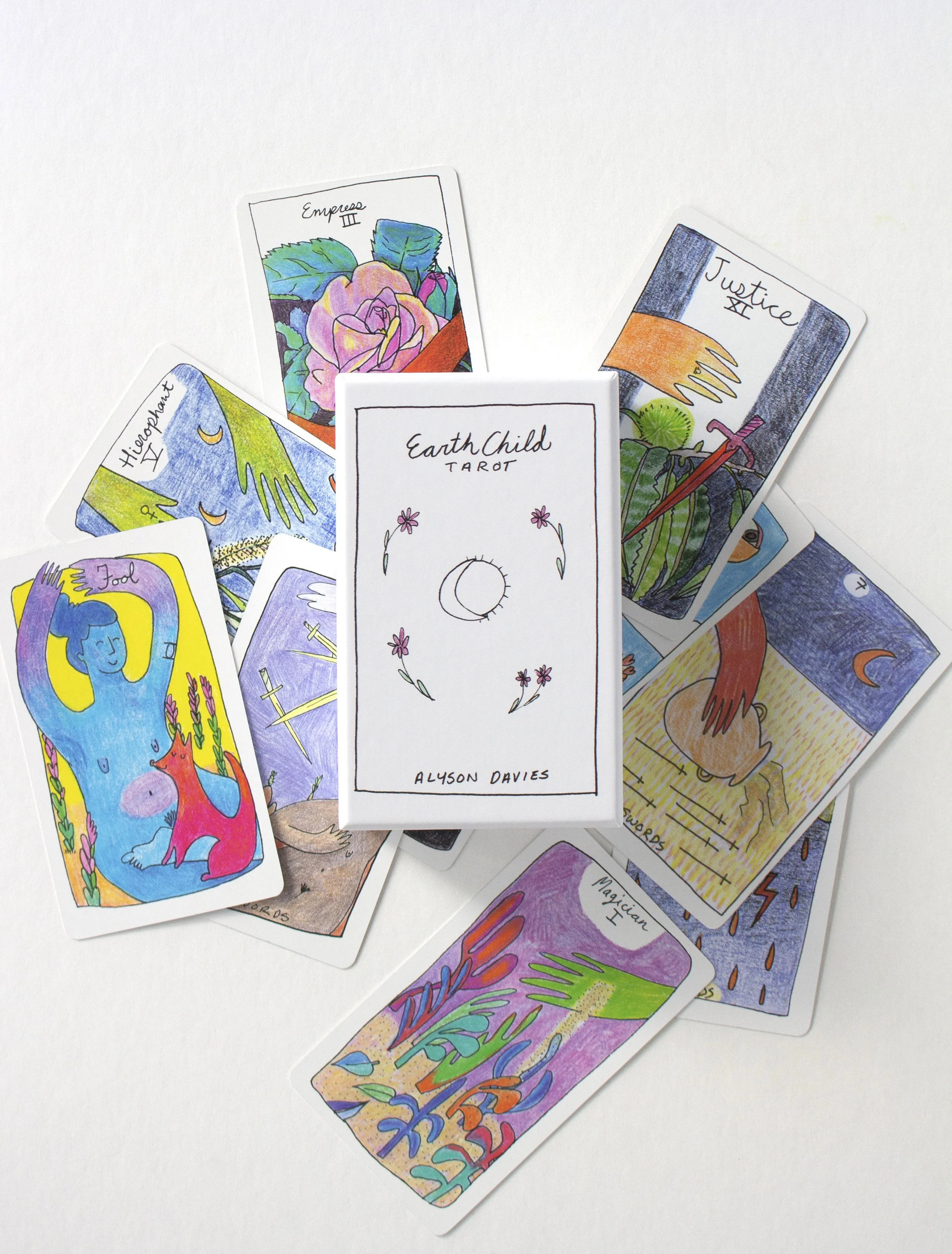 Earth Child Tarot deck- a lighthearted personal discovery tool — Alyson ...