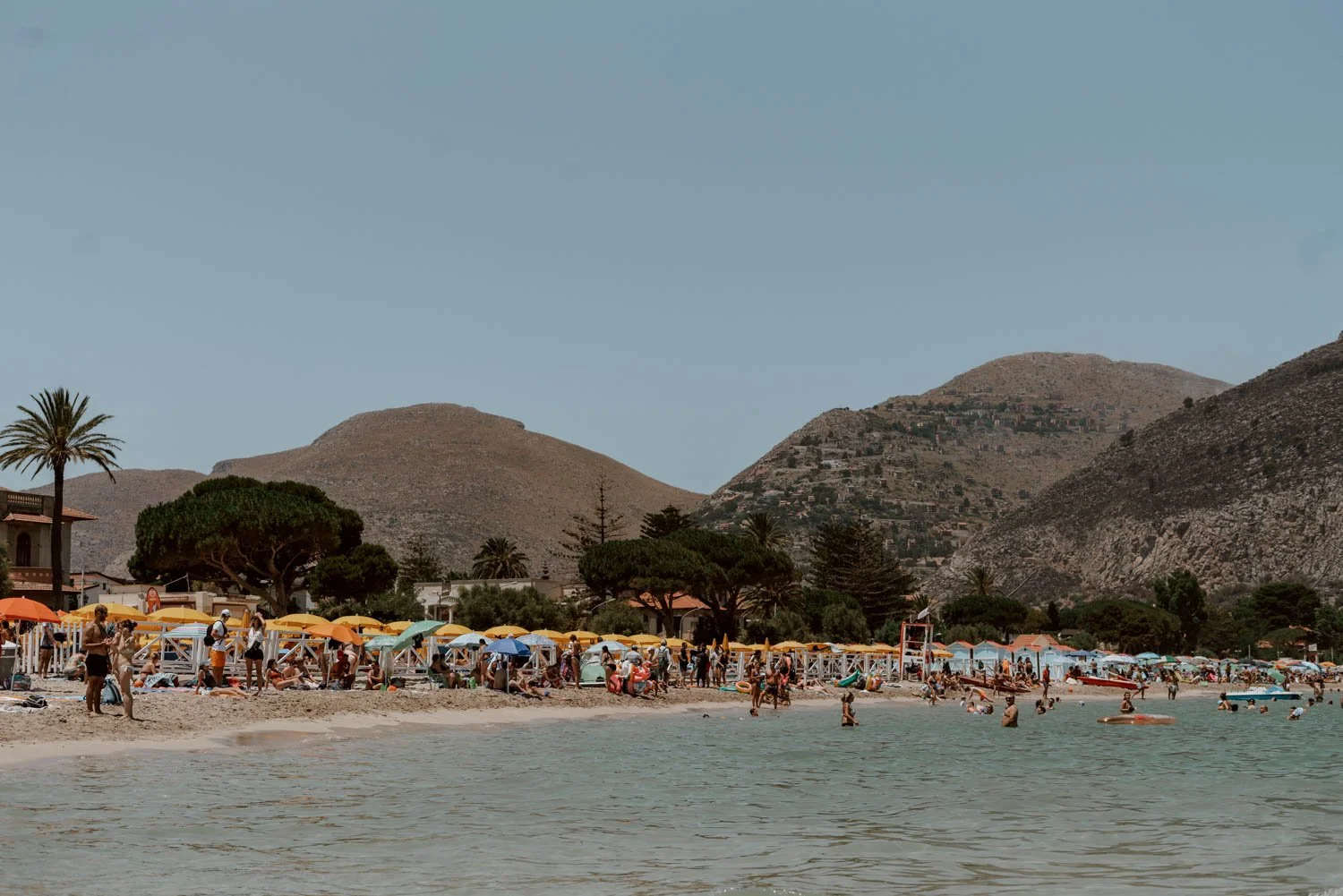 How To Visit Mondello Beach | Palermo's Sandy Escape — ALONG DUSTY ROADS