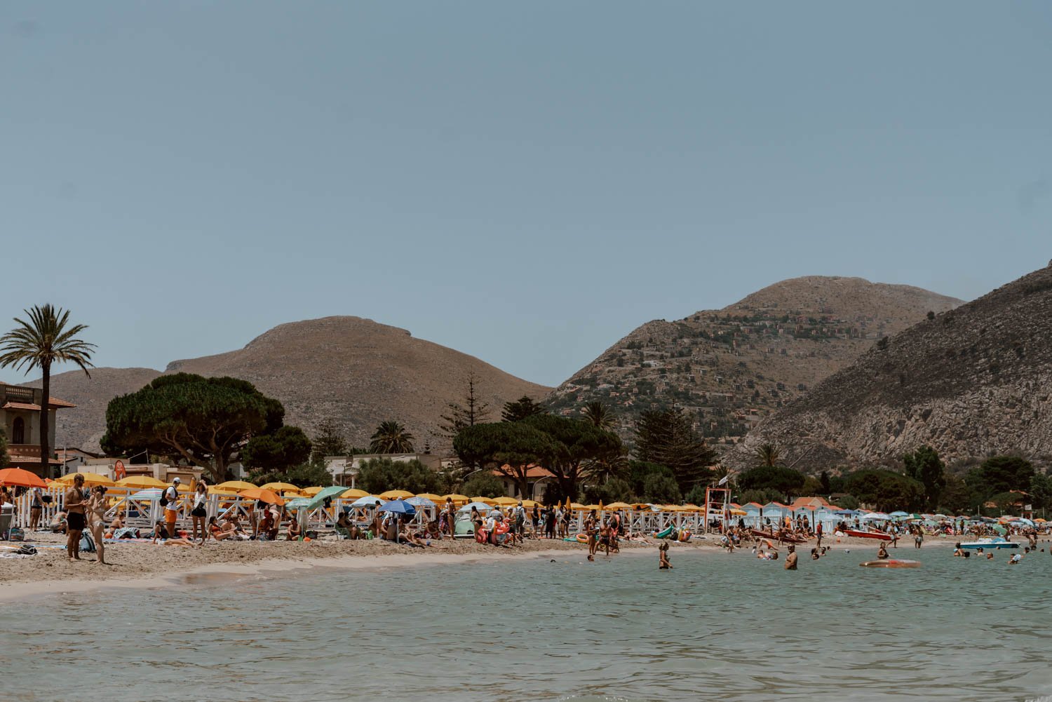 How To Visit Mondello Beach | Palermo's Sandy Escape — ALONG DUSTY ROADS