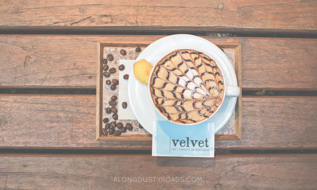 Coffee Shop Days | Cafe Velvet, Medellin — ALONG DUSTY ROADS