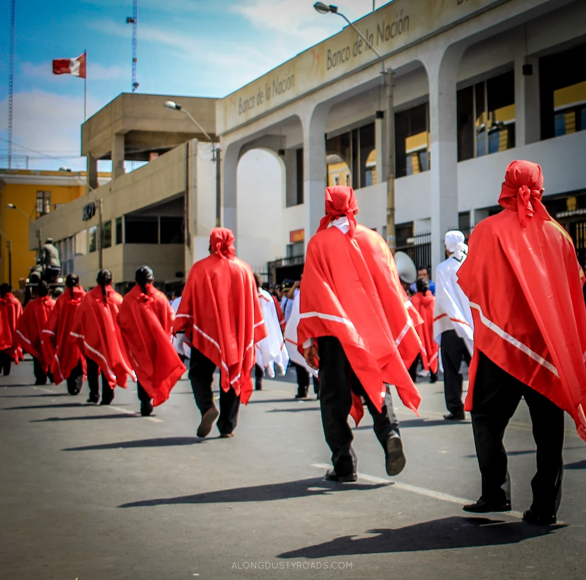 Marching in the Streets | Peruvian Independence Celebrations — ALONG ...