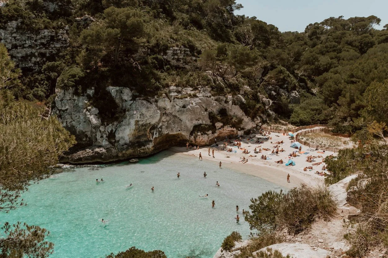 How To Visit Cala Macarella and Macarelleta Beach — ALONG DUSTY ROADS