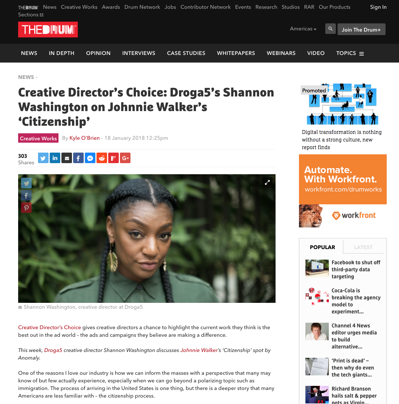 Seen + Heard — Shannon Washington