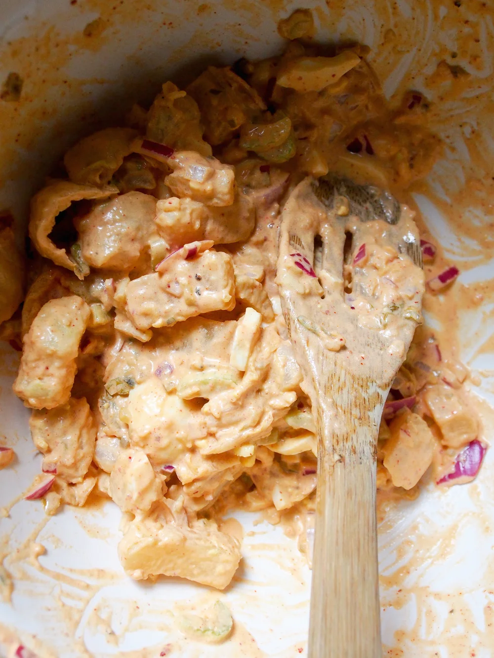 Kimchi Potato Salad — Suzanne Spiegoski