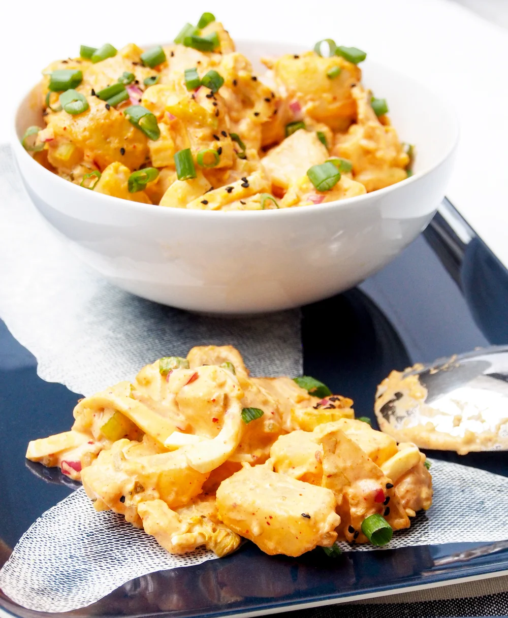 Kimchi Potato Salad — Suzanne Spiegoski