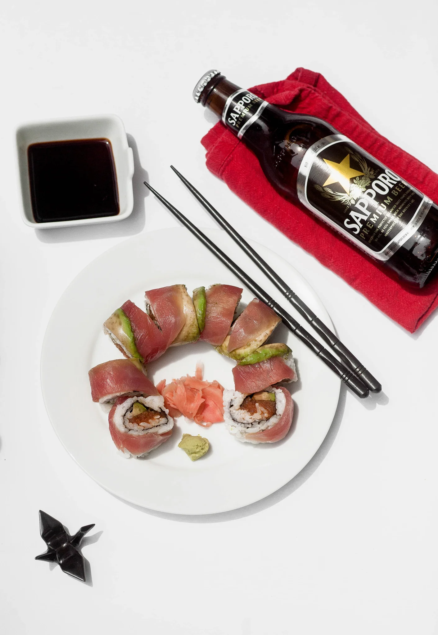 Sushi and Sapporo: A Perfect Match — Suzanne Spiegoski