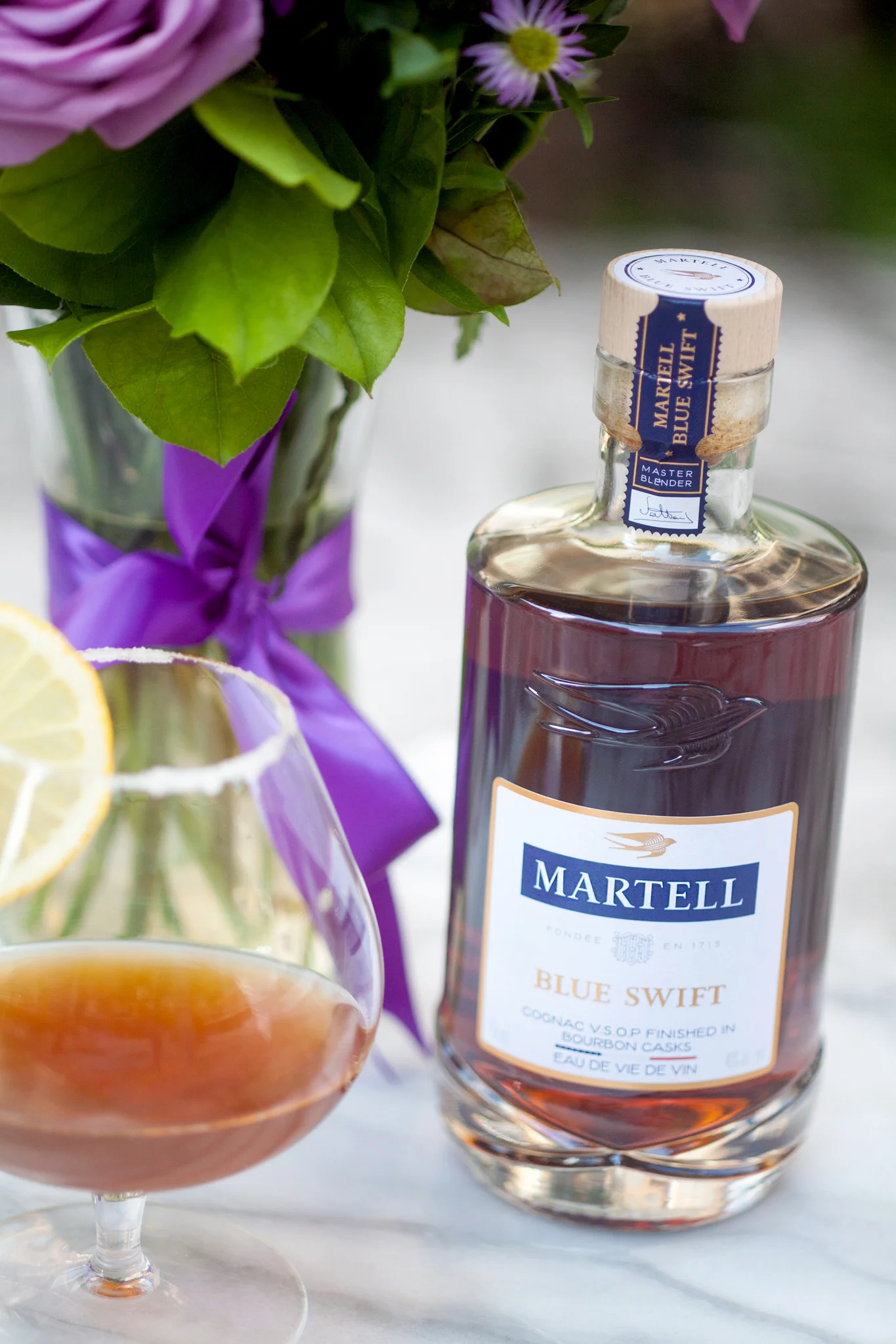Sidecar Cocktail Recipe with Martell Blue Swift — Suzanne Spiegoski