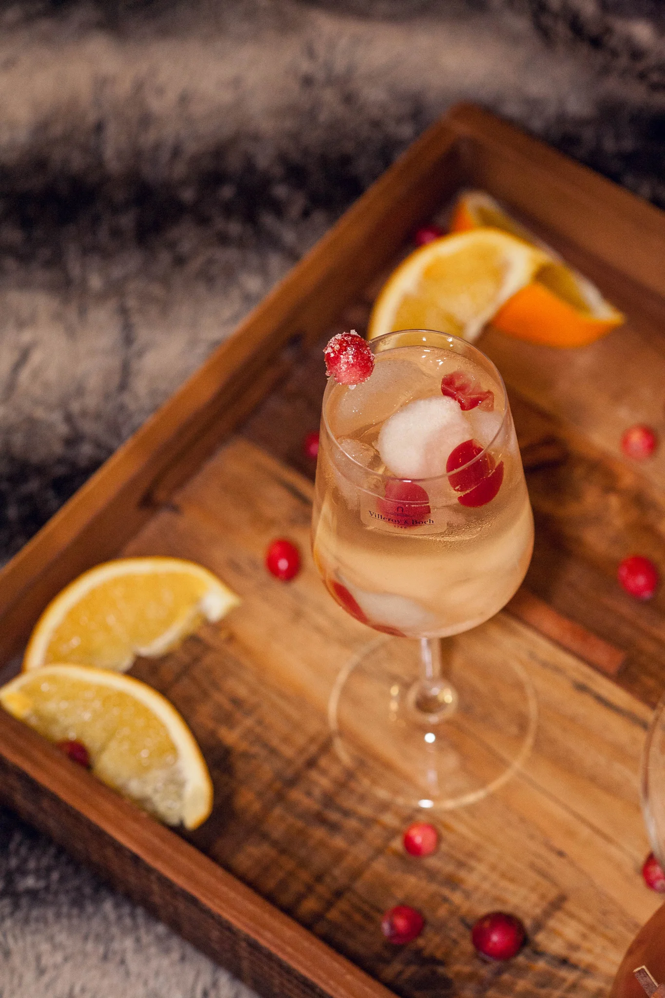 Cranberry Asian Pear Christmas Sangria — Suzanne Spiegoski