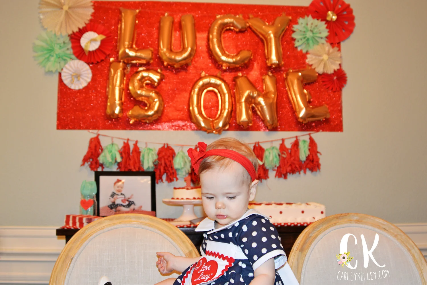 I love Lucy {Lucy's First Birthday Party} — Carley Kelley