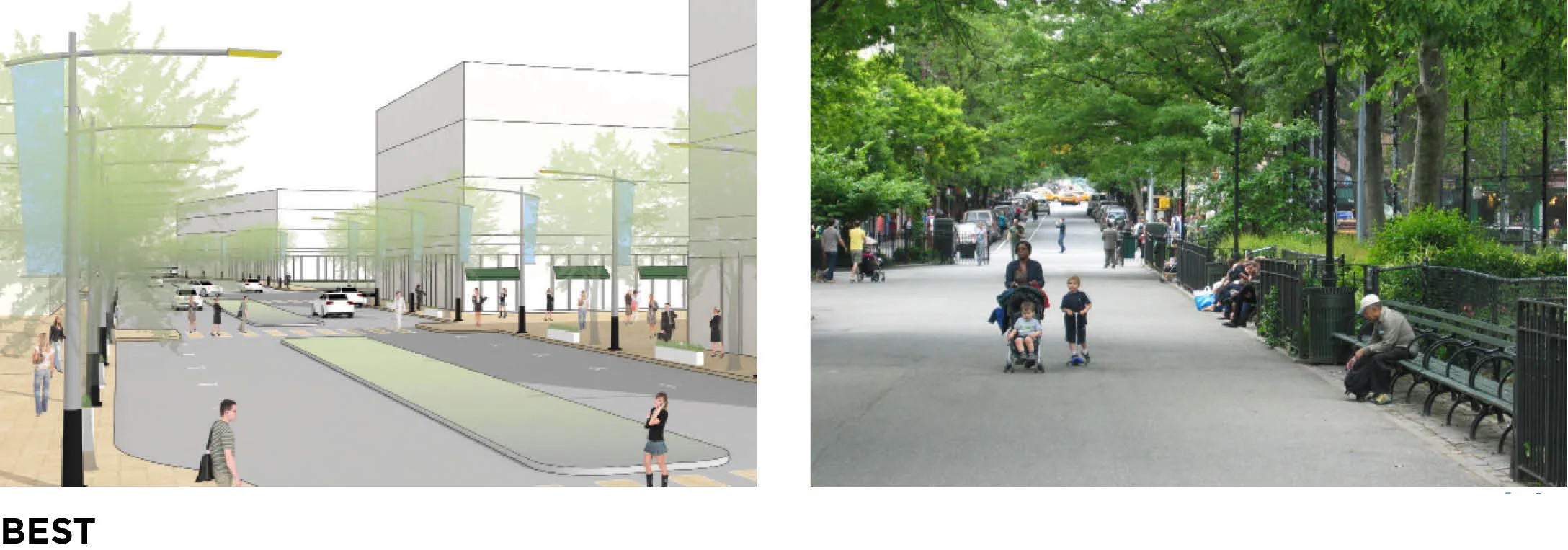 Urban Pedestrian Walkway Design