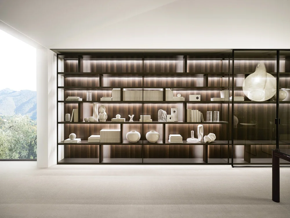 Porro System HT - Light, Linear Shelving with Architectural Precision ...