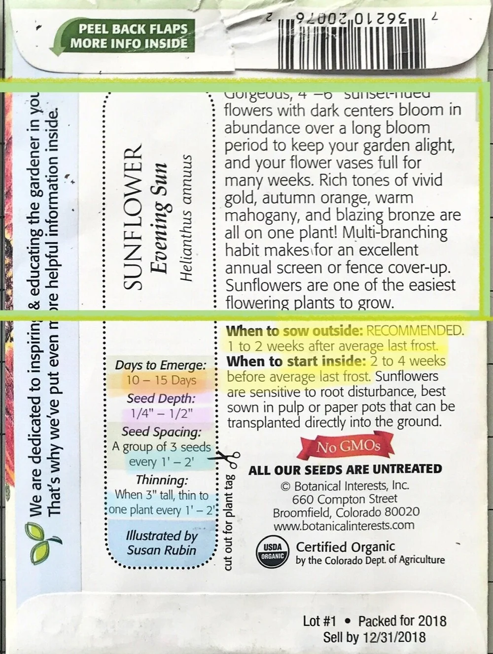 Get Started: Unpacking the Seed Packet — Urban Harvest STL
