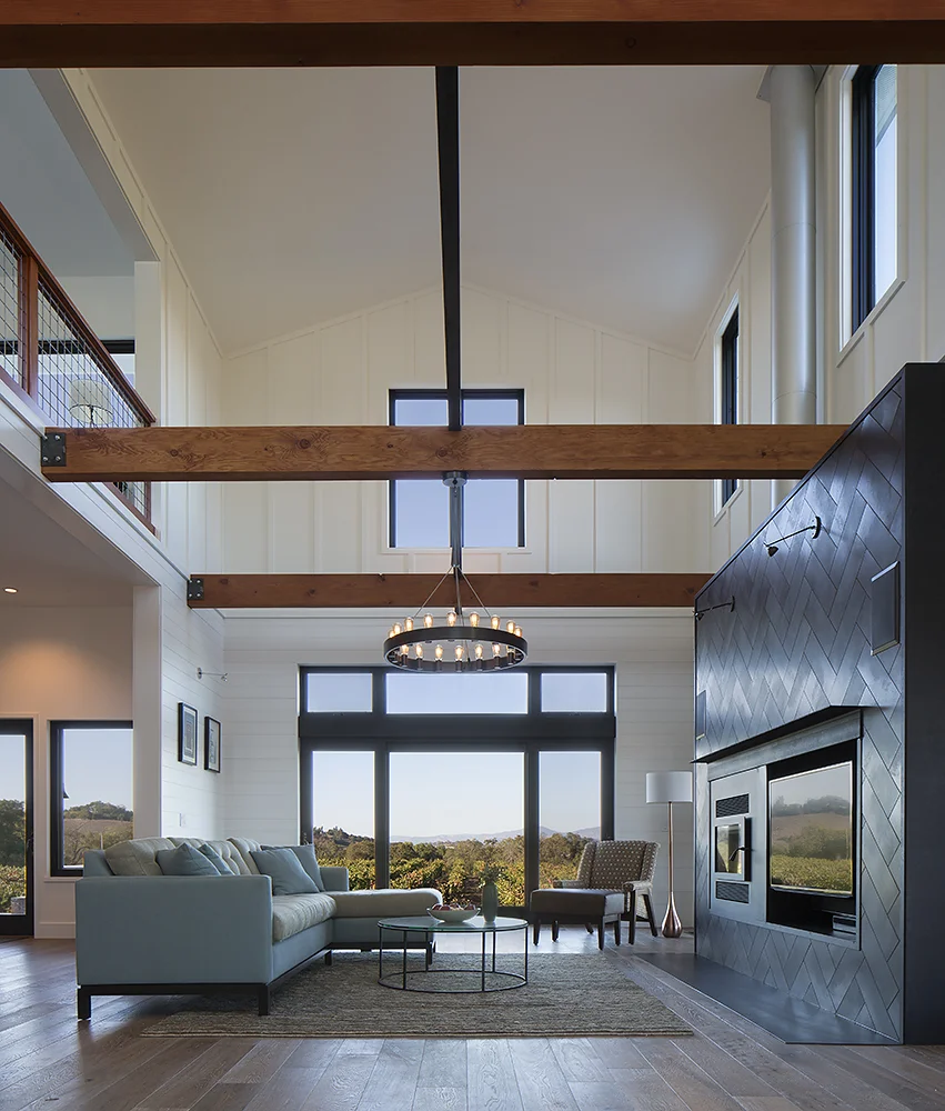 Award winning Architect for a Modern Farmhouse on a rural property ...