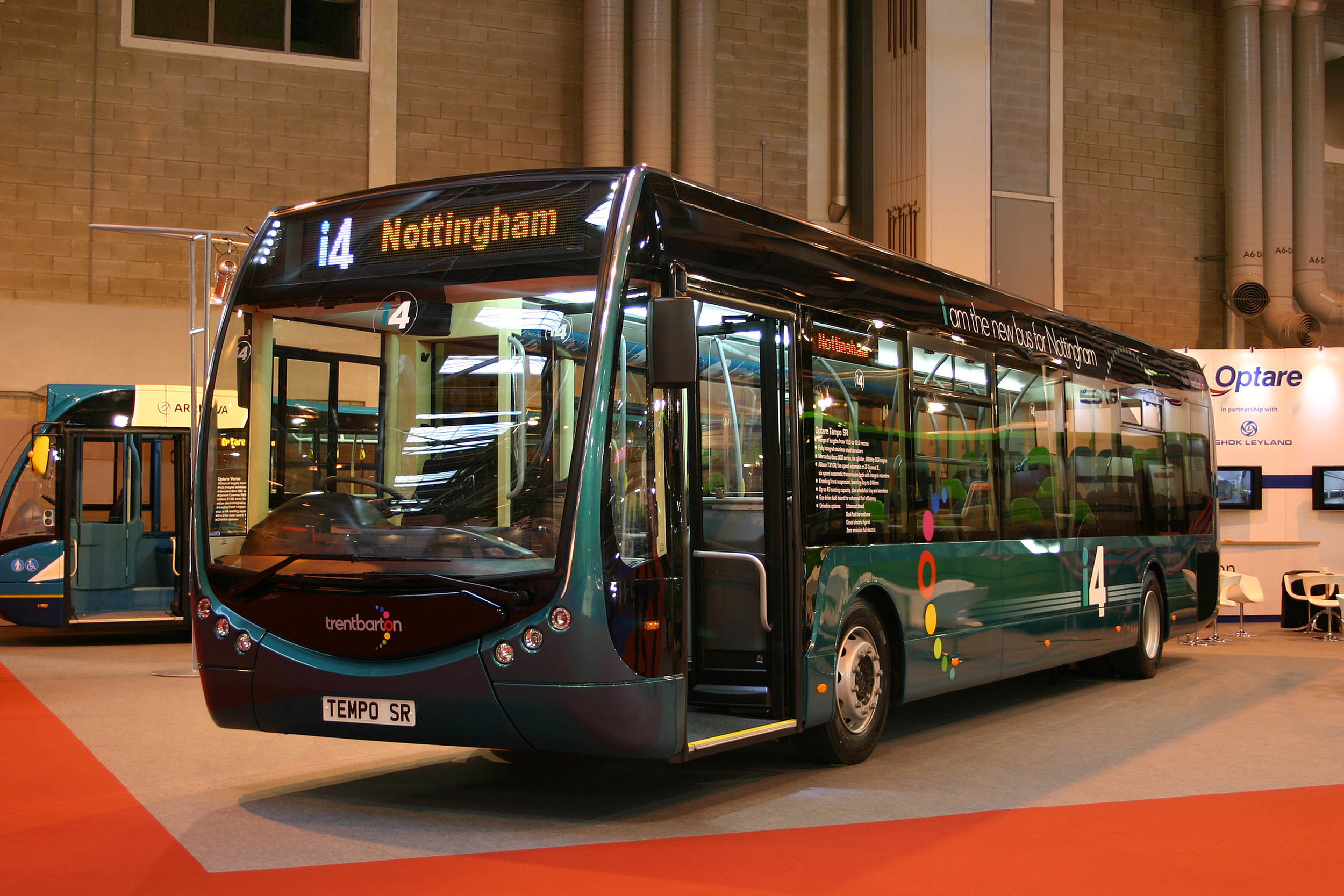 First Optare Tempo SRs go to trent barton — Optare PLC