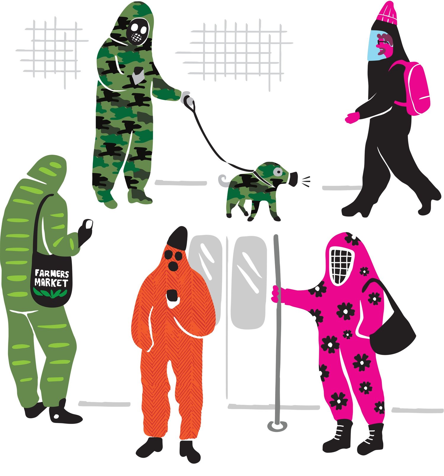 Designer Hazmat Suits — Marie Coons