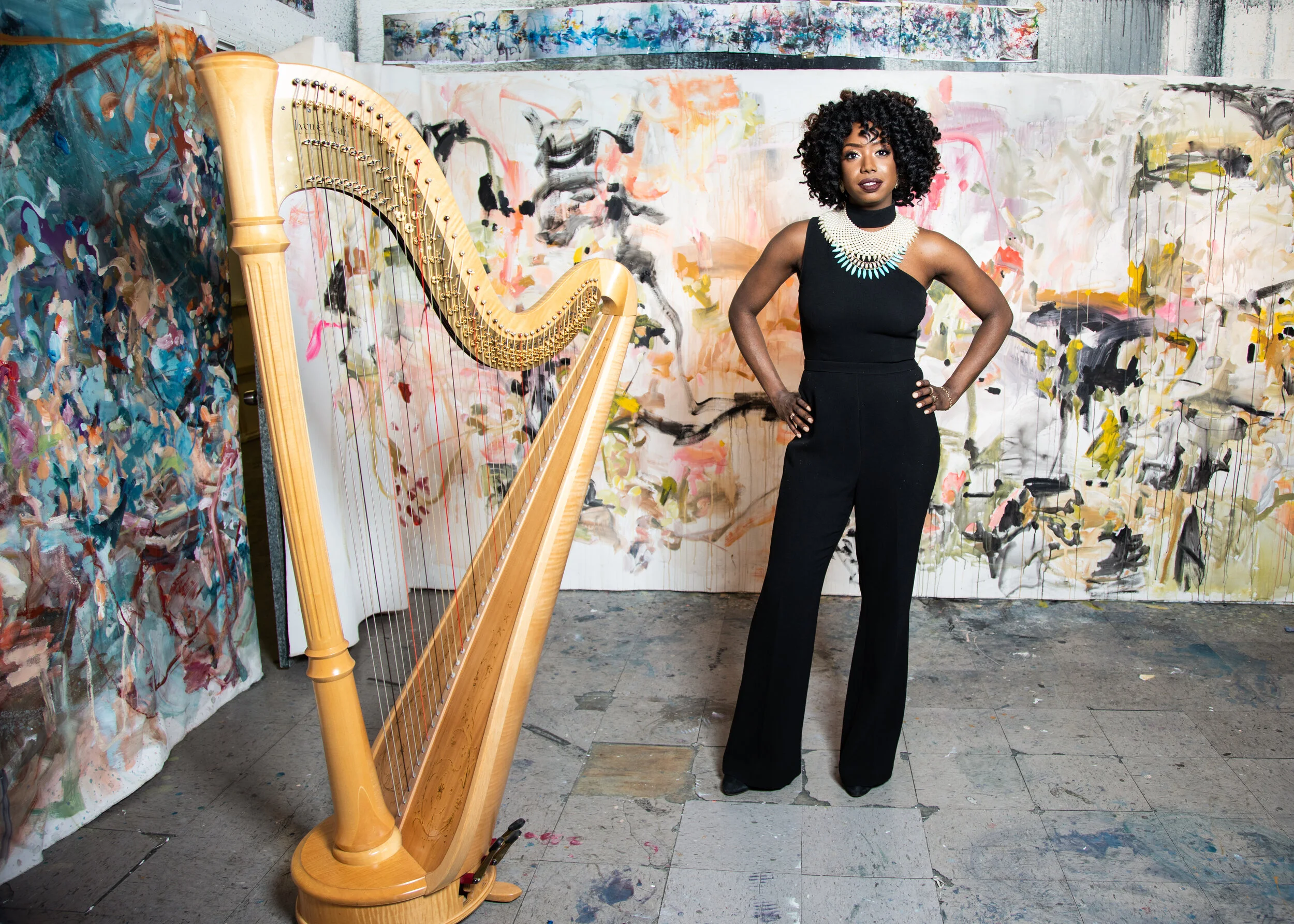 Brandee Younger, Harpist