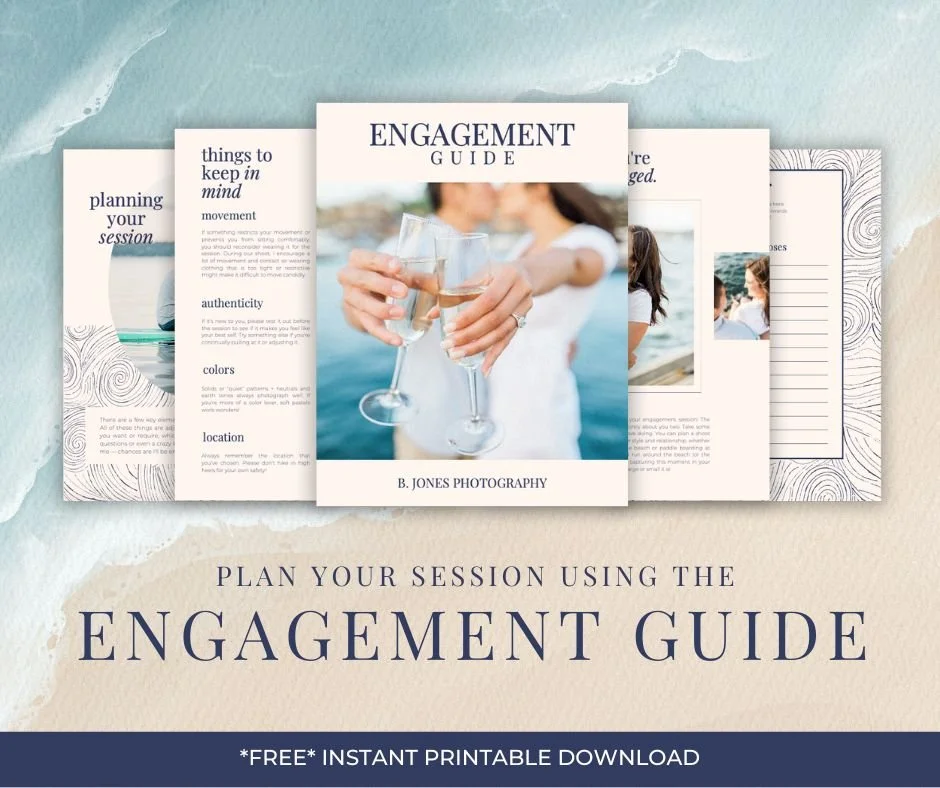 Engagement Guide: Download for FREE | B. Jones Photography