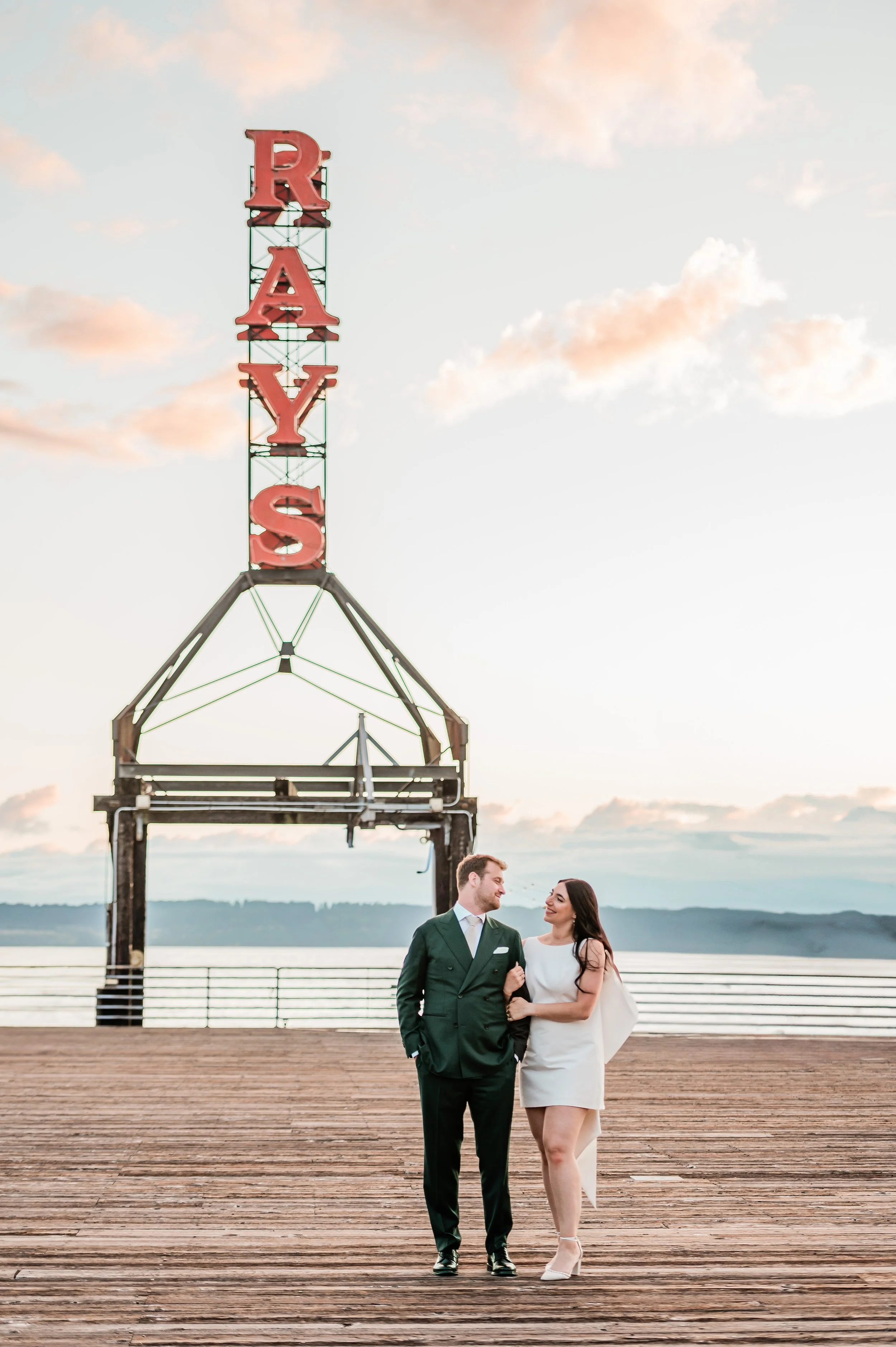 Mackenzie and John's Sunrise Inspired Wedding at Rays Boat House | B ...