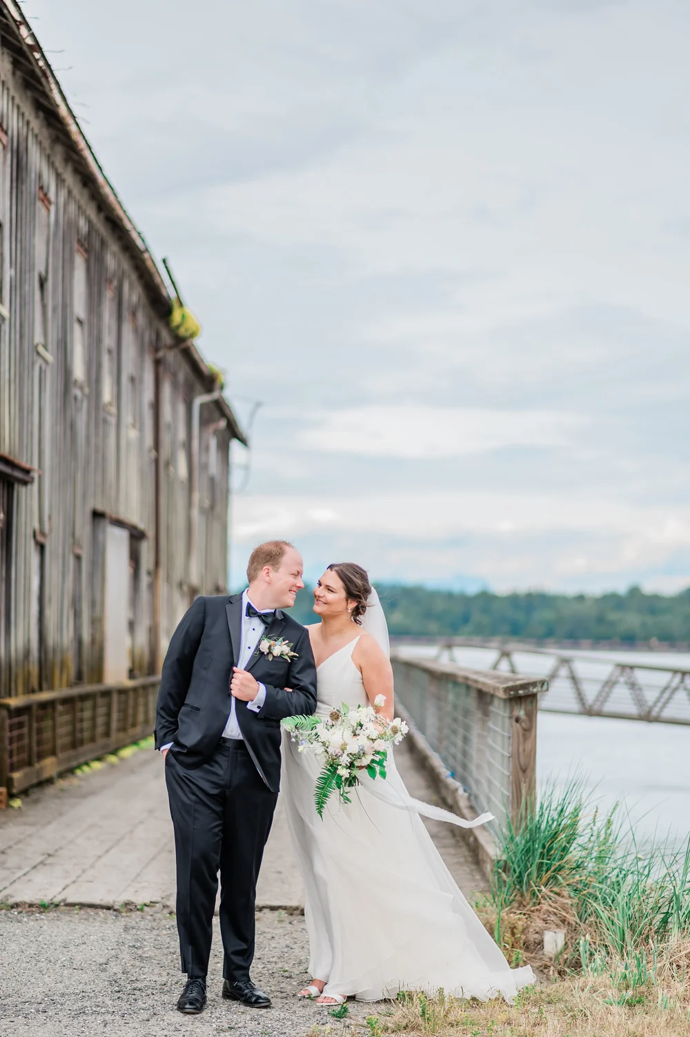Carrie & Kevin's Elevated PNW Wedding at Semiahmoo Resort | B. Jones ...