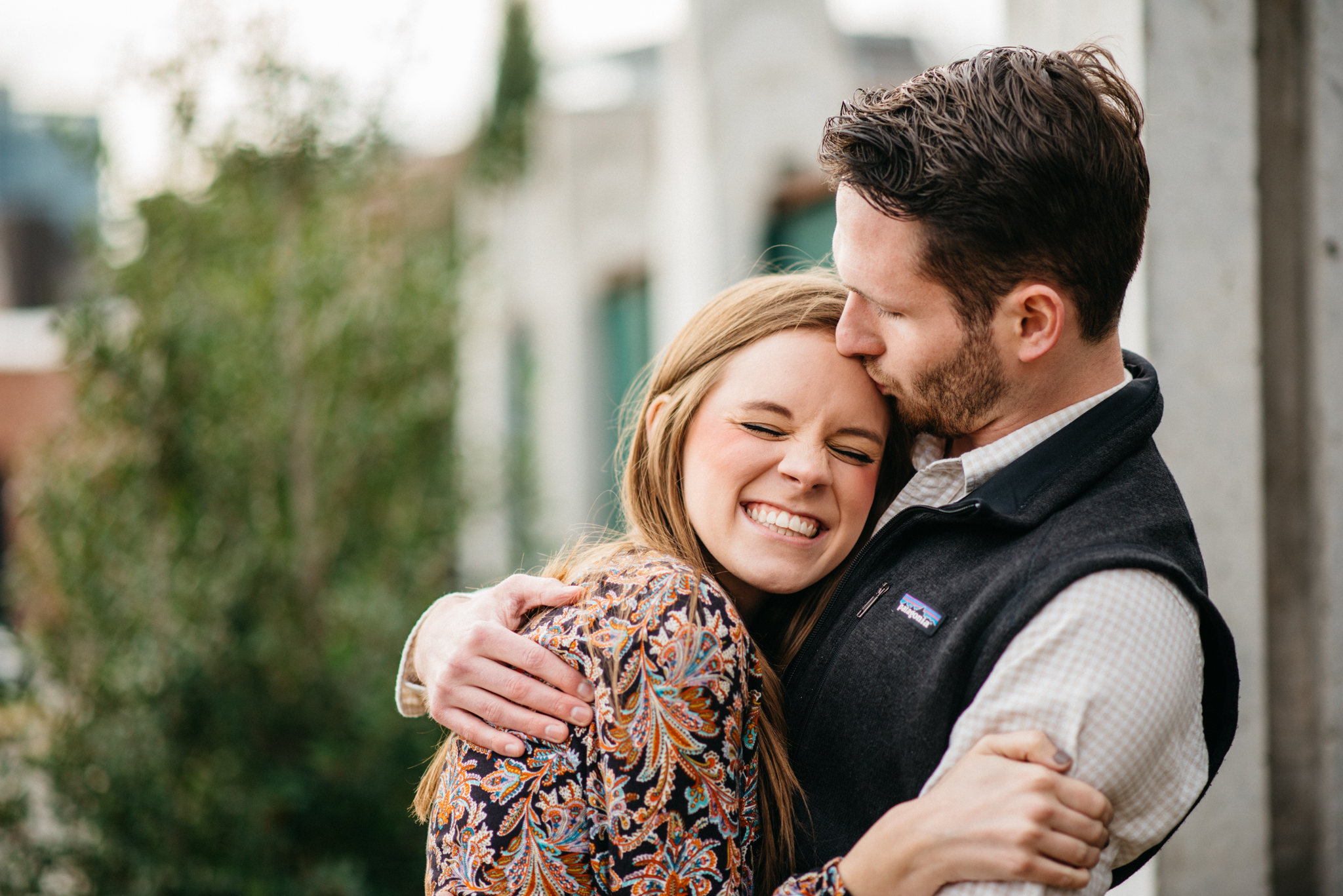Sarah + Grant | Downtown Tulsa Engagement Session - Oklahoma Elopement ...
