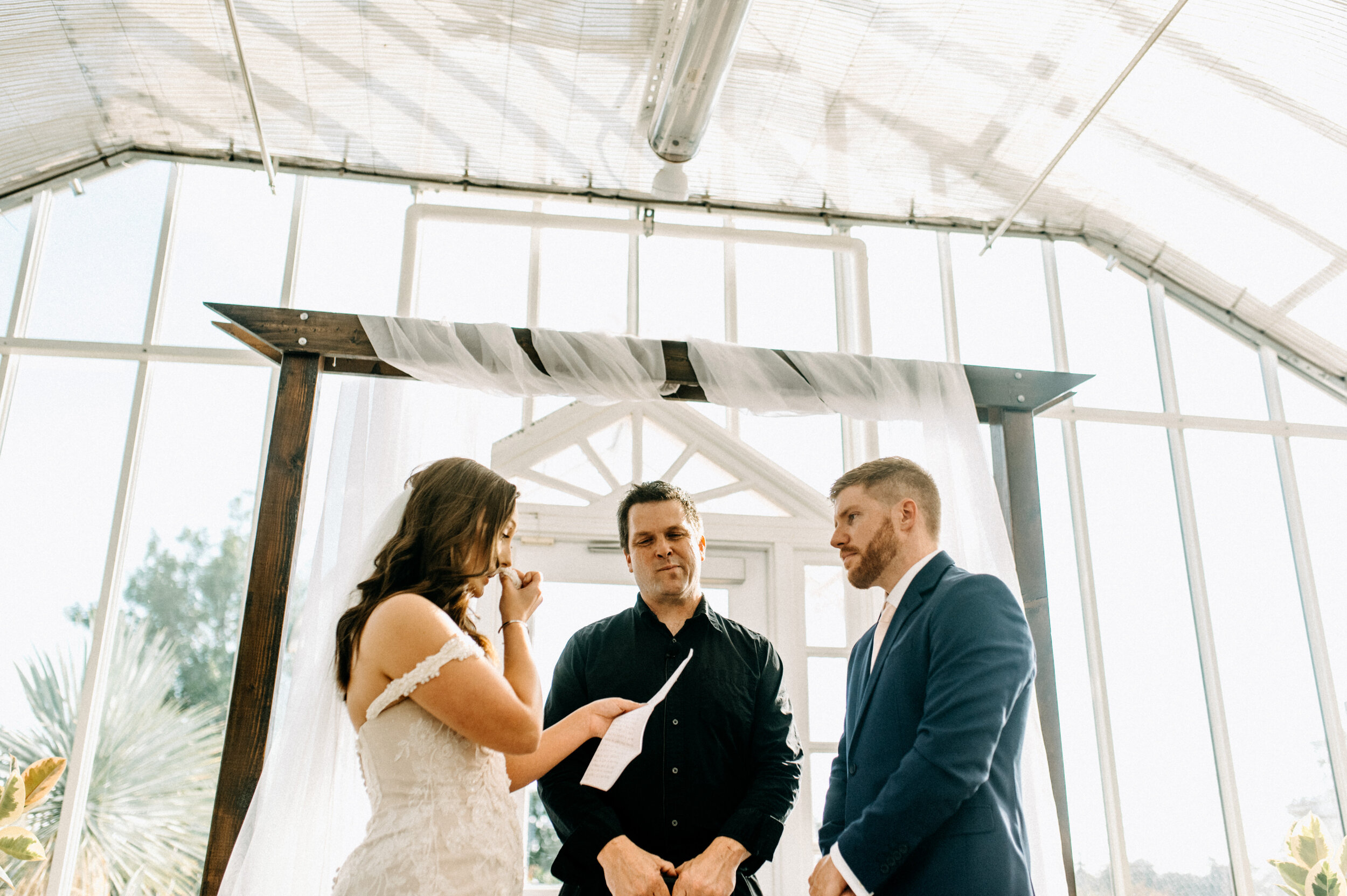 Ed Lycan Conservatory Wedding at Will Rogers Gardens | Bailey + Adam ...