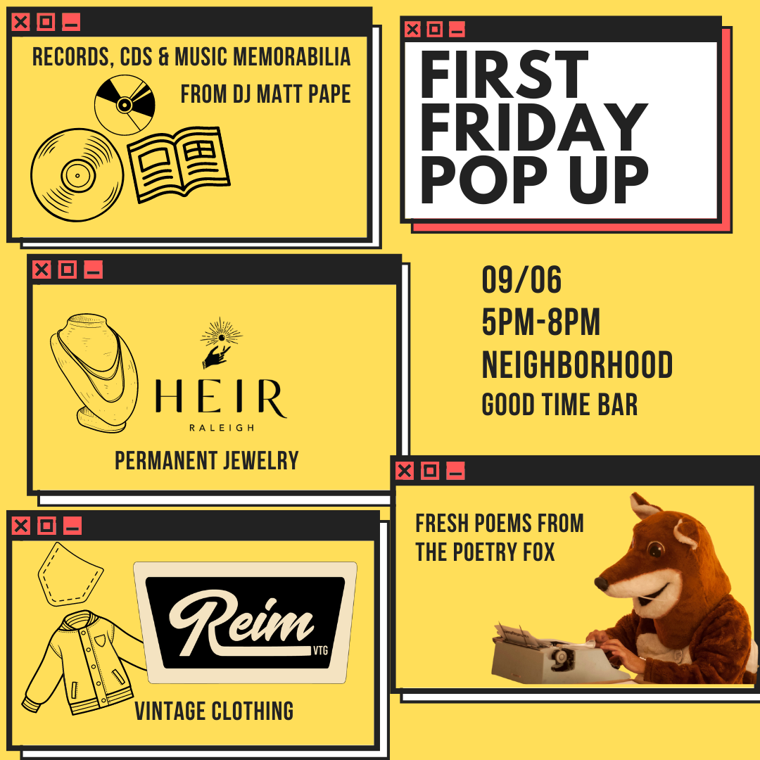 UPCOMING EVENTS — HEIR | RALEIGH