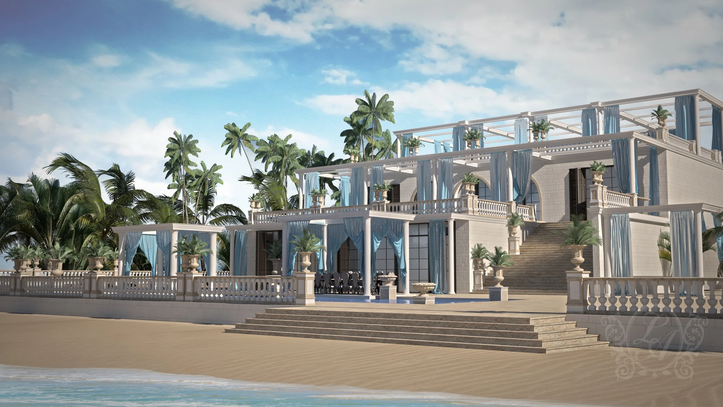 Kuwait Villa — Студия элитного дизайна интерьера | Архитектурное бюро