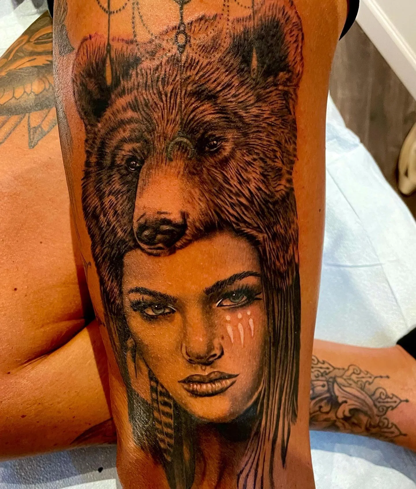 Michael Wolfinger Tattoos