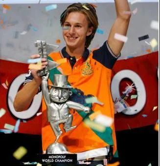 Custom Award for Monopoly World Championship | Bennett Awards