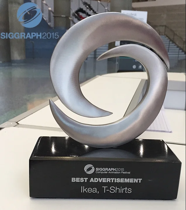 Bennett Custom Awards Created for SIGGRAPH | Bennett Awards