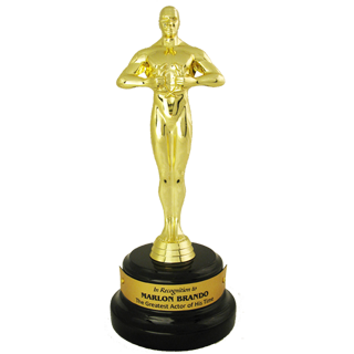 Best Actors Award Trophy