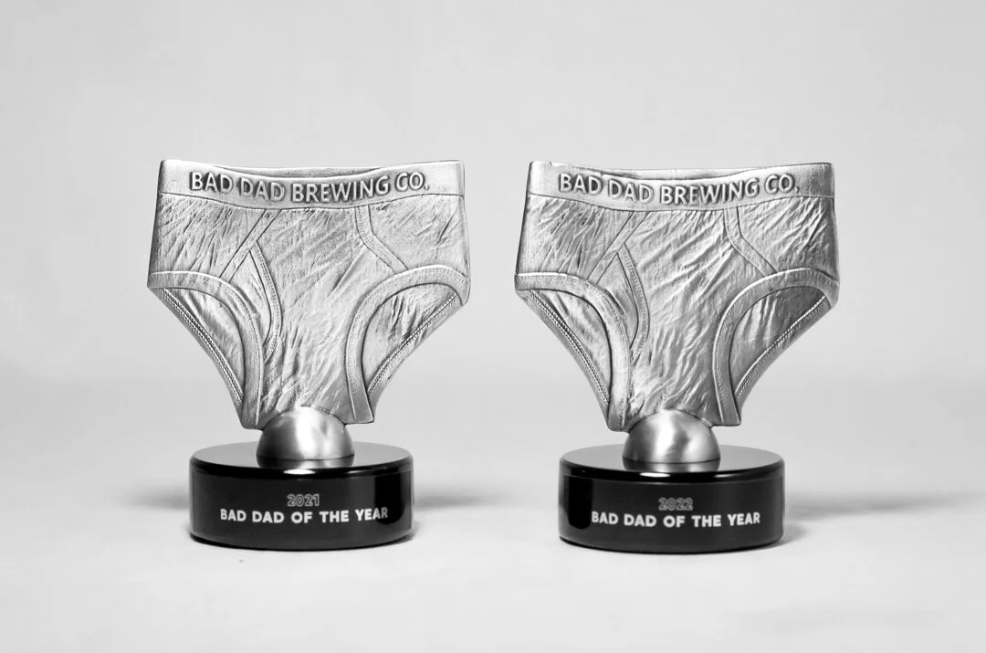 Iconic "Bad Dad of the Year" Custom Award | Bennett Awards