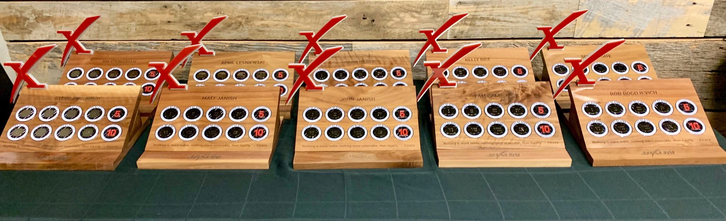 Milestone Awards | Custom Awards and Custom Trophies - Bennett Awards