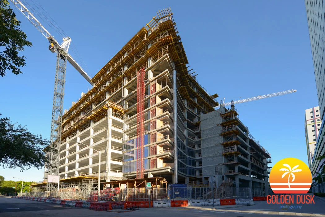 3 Miami Central Construction Photos — Golden Dusk Photography