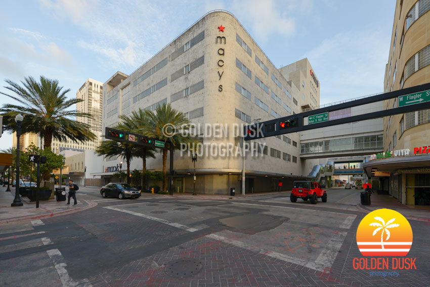 Downtown Miami Macy's To Close — Golden Dusk Photography