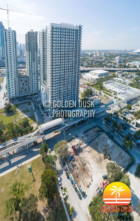 Foundation Work Begins At Melo Group's 35 Story Miami Plaza — Golden Dusk Photography