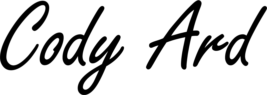 The Name Cody In Cursive