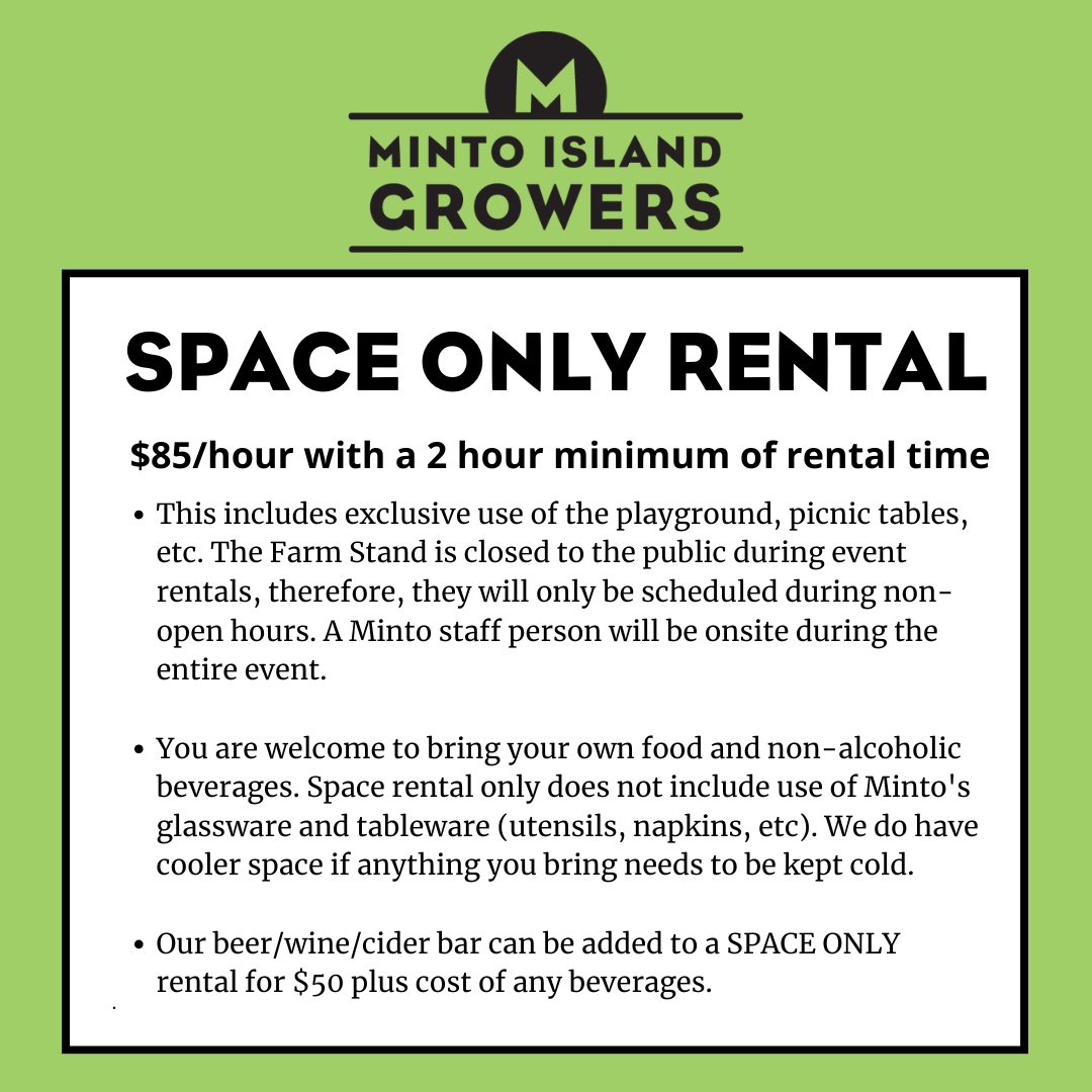 Private Rentals — Minto Island Growers